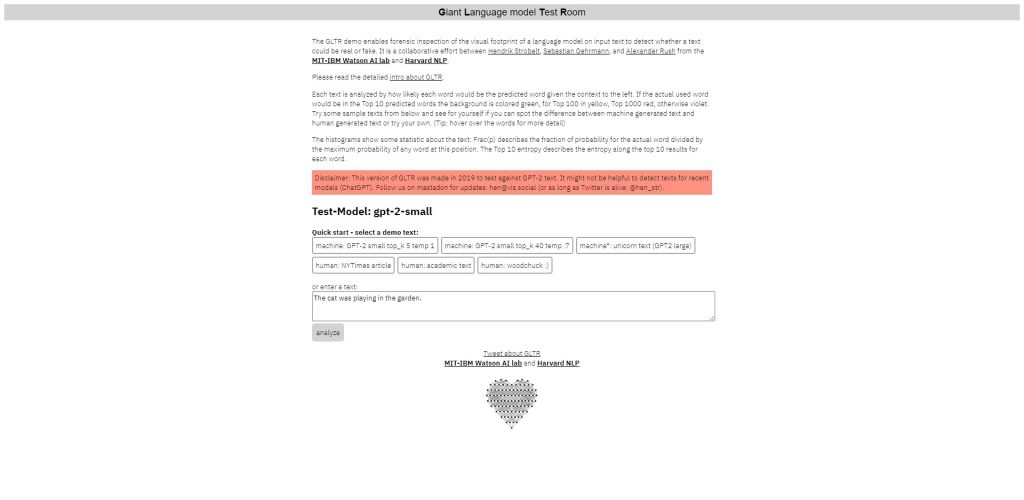 Tools voor detectie door AI geschreven teksten | Webmaster Resources